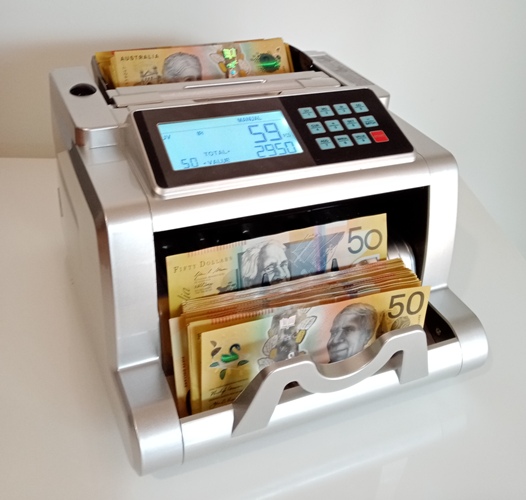 AUS6500 NOTE COUNTER Value Function! H/DUTY HOT SELLER AUSCOUNT ...
